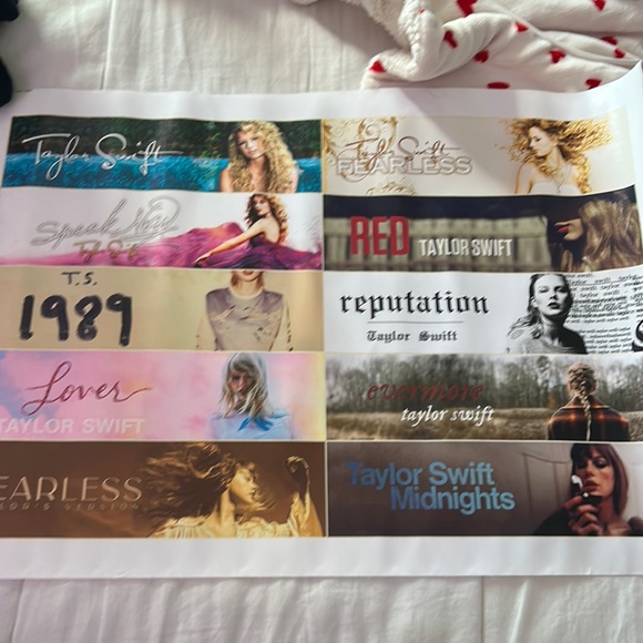 Wall Decor | Taylor Swift Posters With 1 Albums | Poshmark